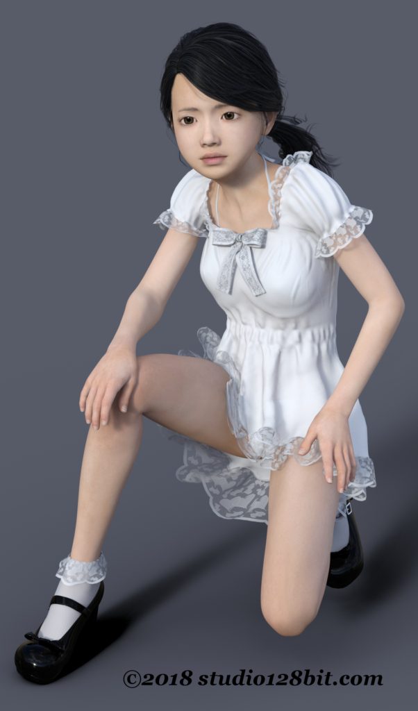 純少女 ゆか Take9 – 3DCG studio128bit