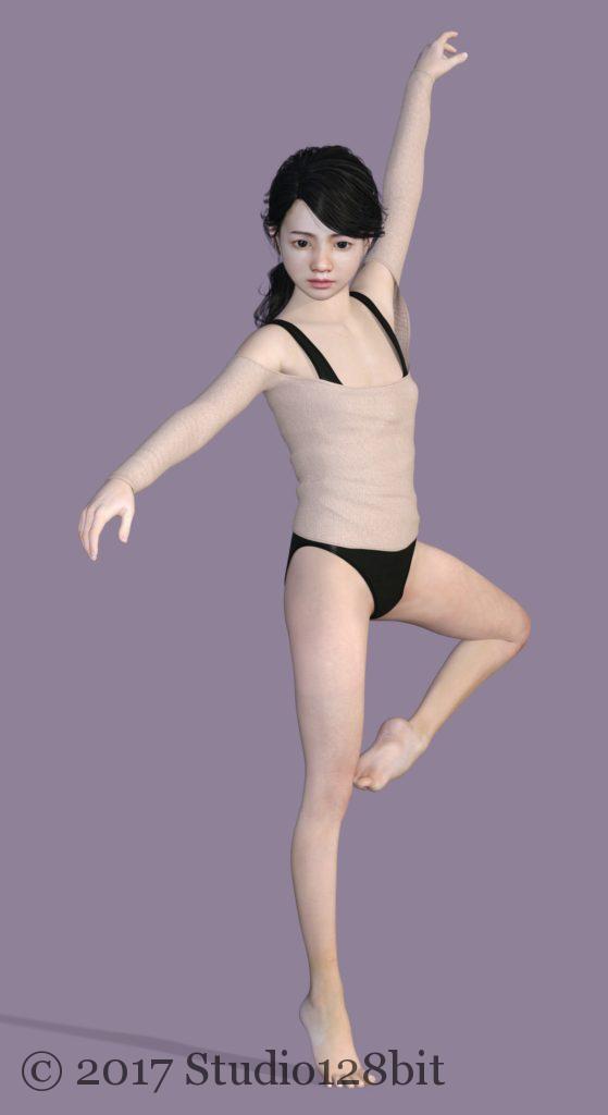 純少女 ゆか Take8 Dance Gear – 3DCG studio128bit