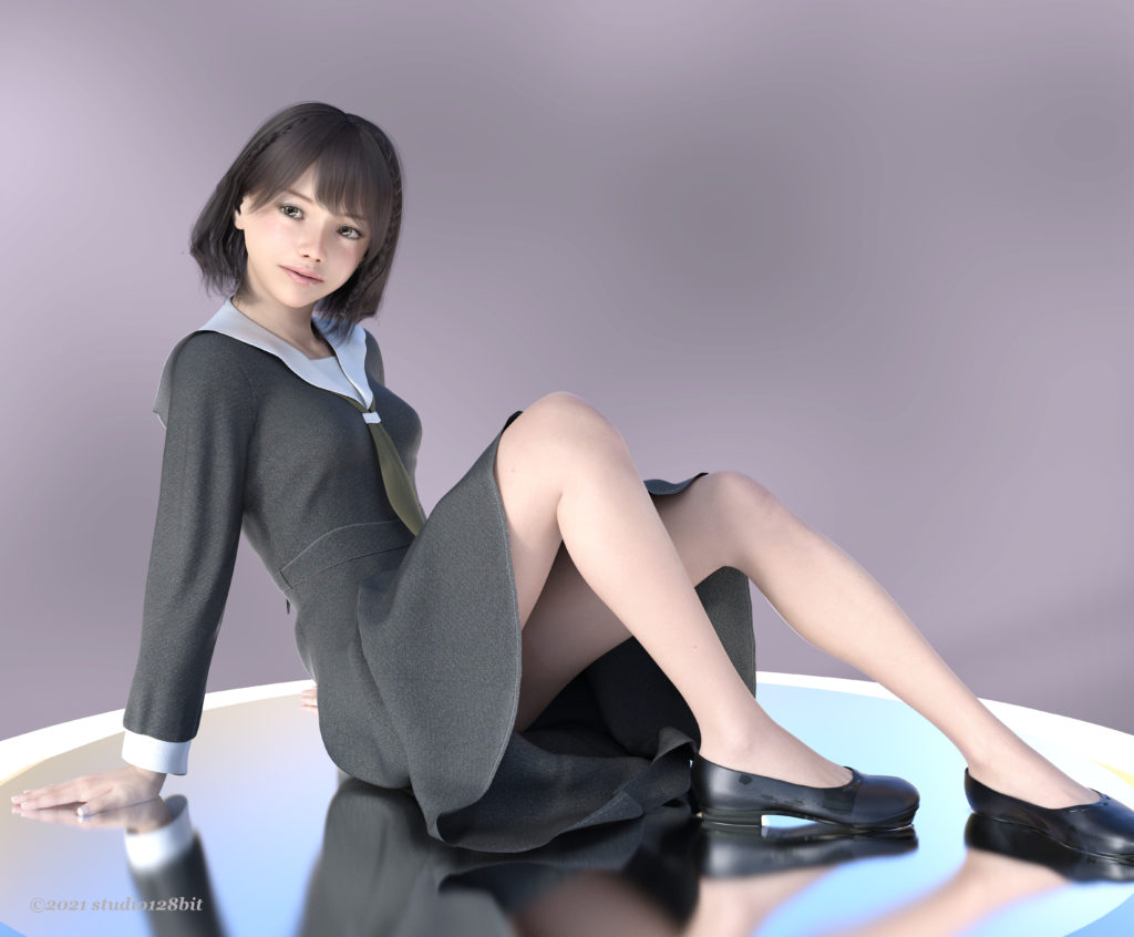 DAZ studio 3DCG Take51- Police Uniform & Nursing Student – 3DCG studio128bit